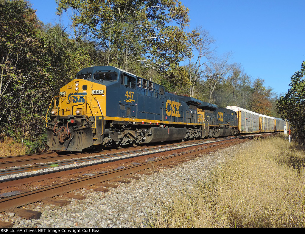 CSX 447 and 643